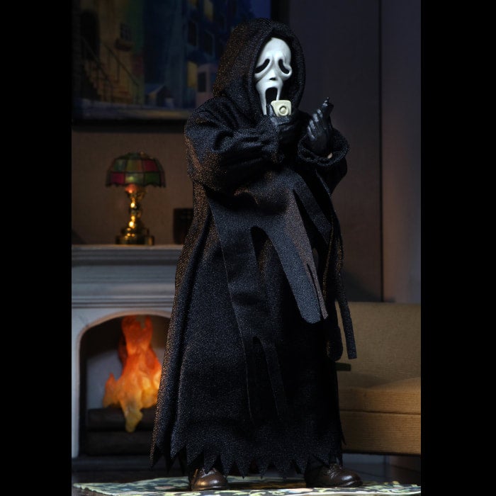Ghostface – 8” Clothed Action Figure (updated) | Elm Street Toys Horror ...