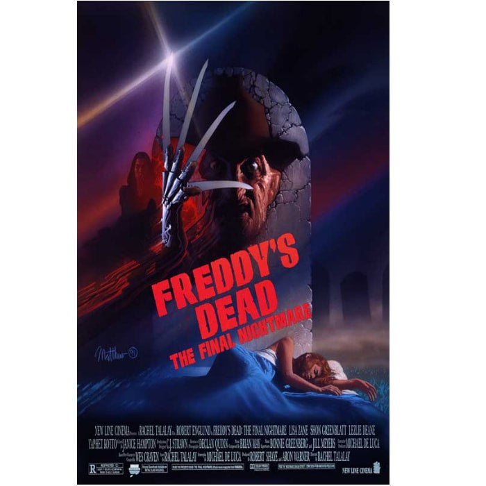 Freddys Dead Poster