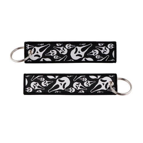 Ghostface AOP Embroidery Key chain | Elm Street Toys
