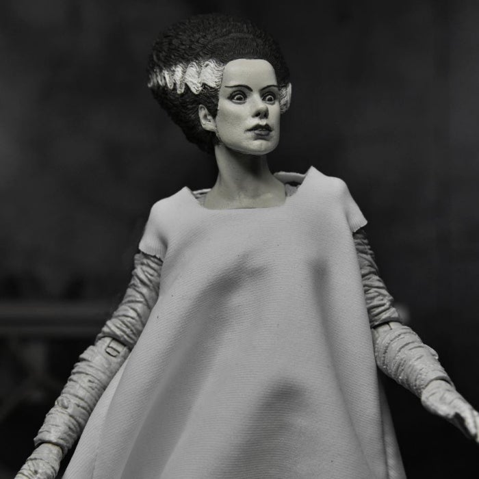 Universal Monsters - Ultimate Bride of Frankenstein (B&W) | Elm Street Toys