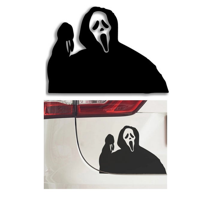 Scream Ghostface Car Decal | Elm Street Toys